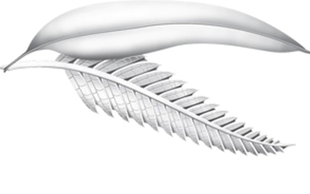 Australian Gum Leaf & New Zealand Fern Lapel Pin – ADF Memorabilia