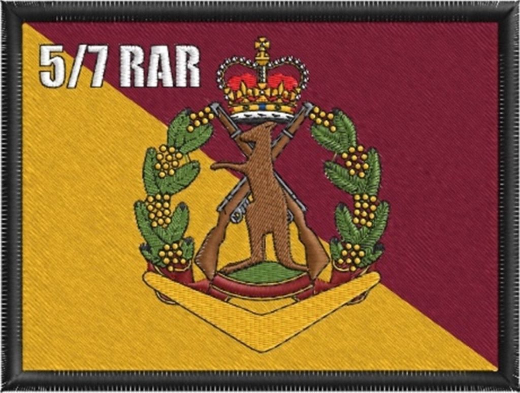 5/7 RAR – ADF Memorabilia