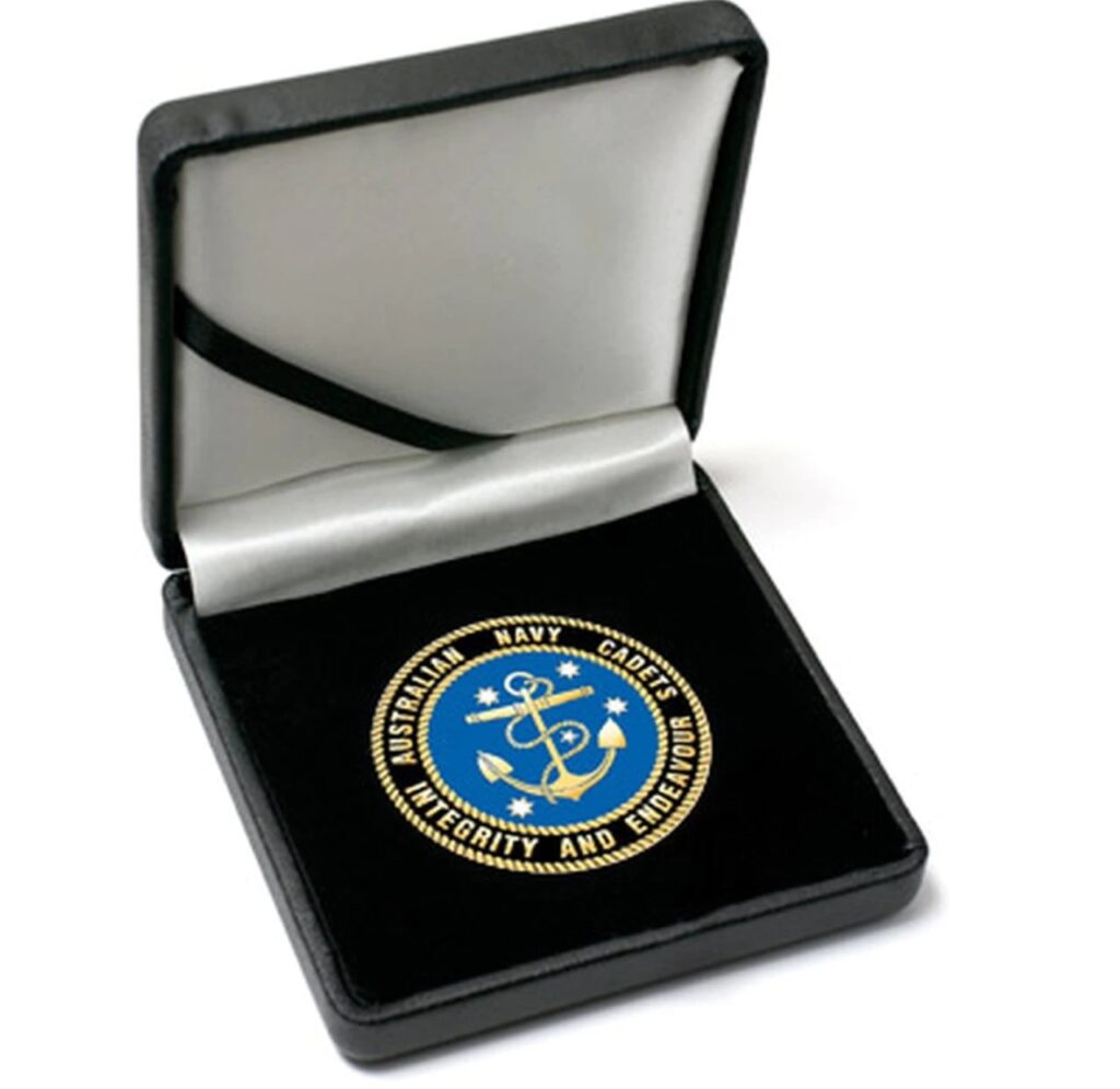 Australian Navy Cadets Medallion Gift Box – ADF Memorabilia