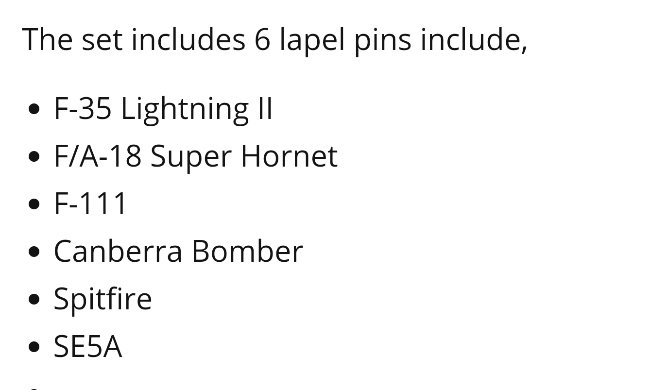 RAAF 100 Lapel Pin Gift Set (6 Lapel Pins) – ADF Memorabilia