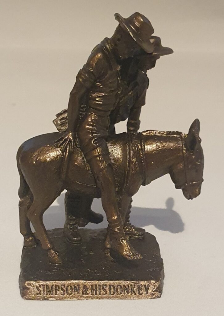 Mini Simpson & his Donkey – ADF Memorabilia