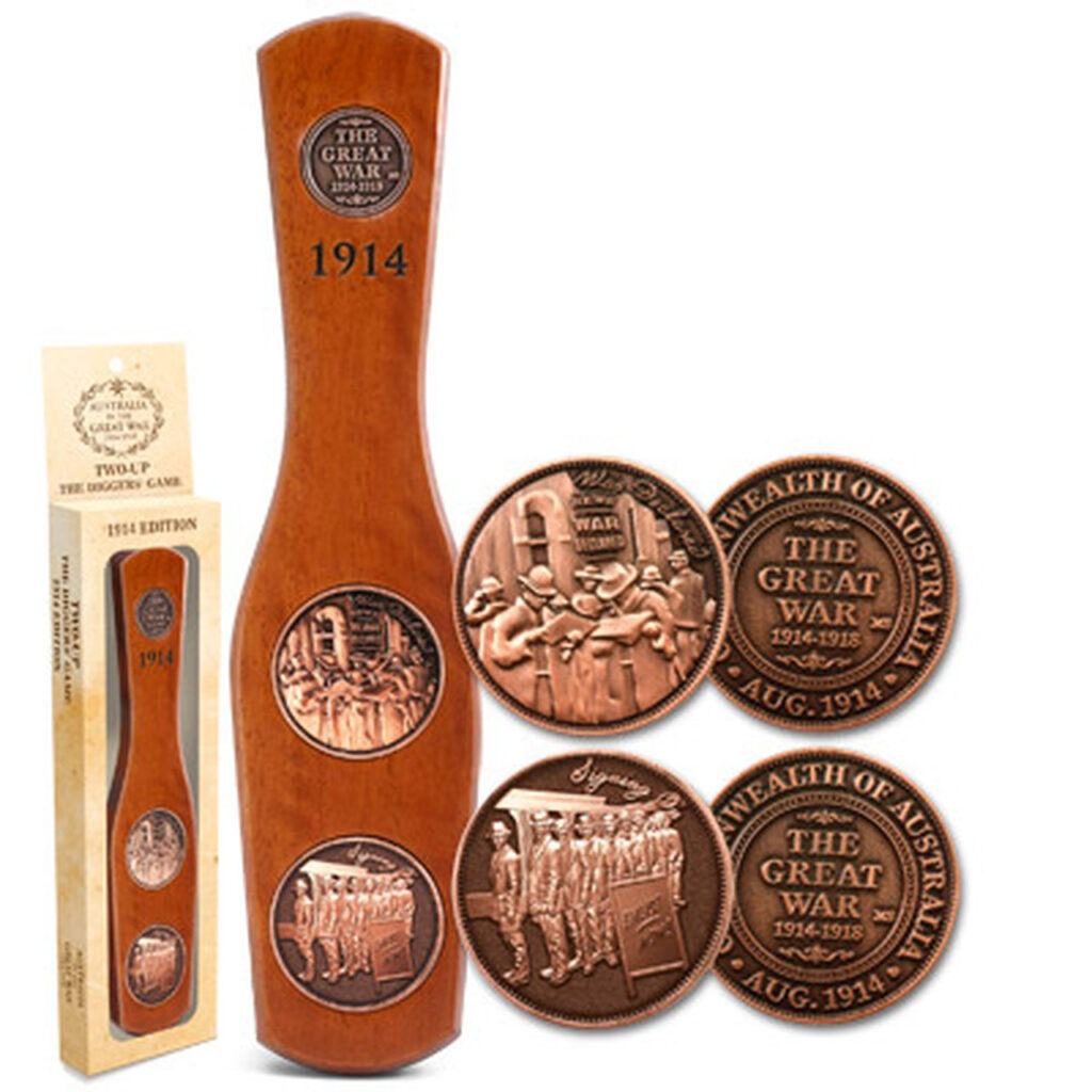The Diggers Game Two Up Set Jul-Sept 1914 Edition – ADF Memorabilia