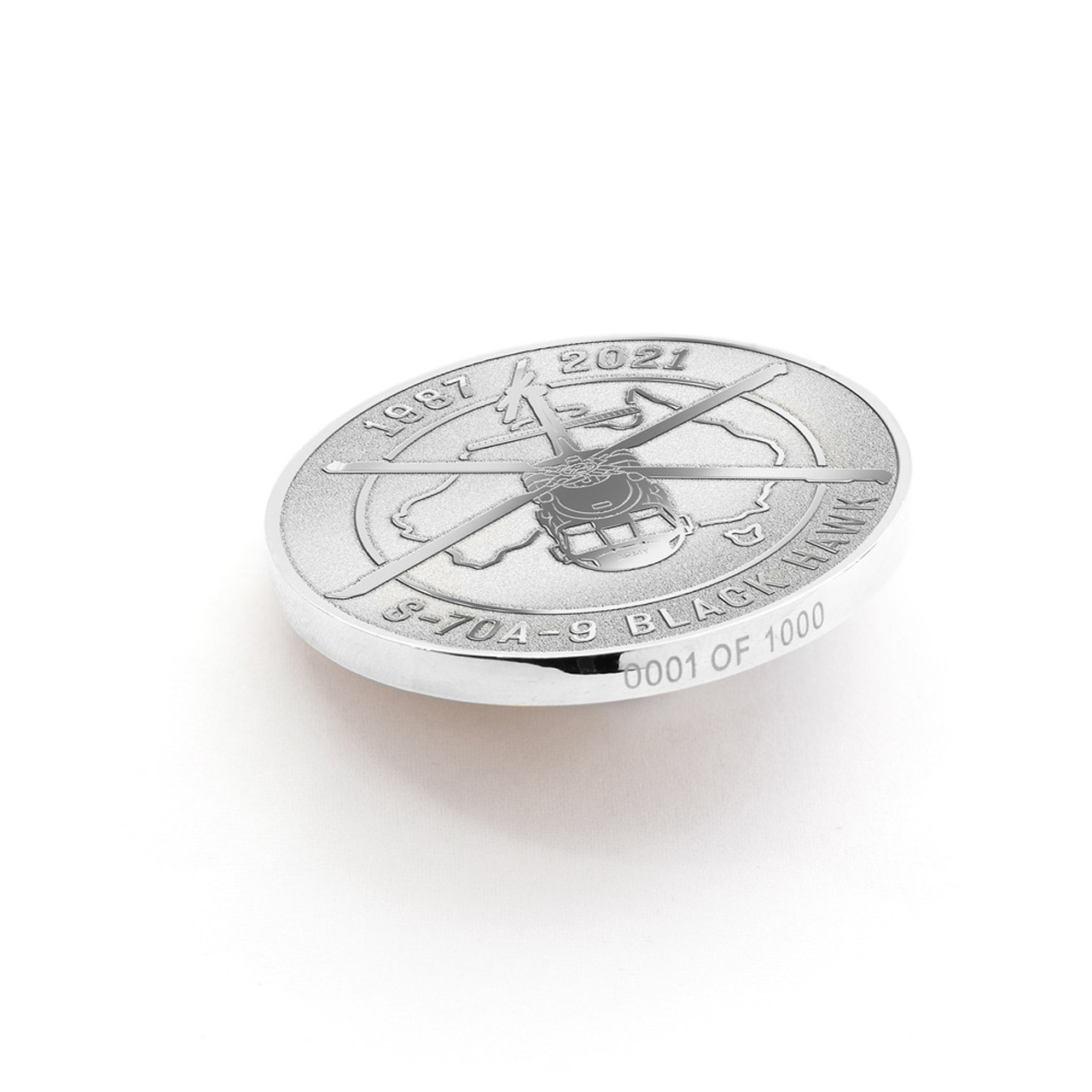Black Hawk End of Service Silver Medallion – ADF Memorabilia