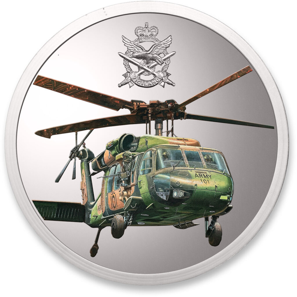 Black Hawk Sunset Limited Edition Medallion – ADF Memorabilia