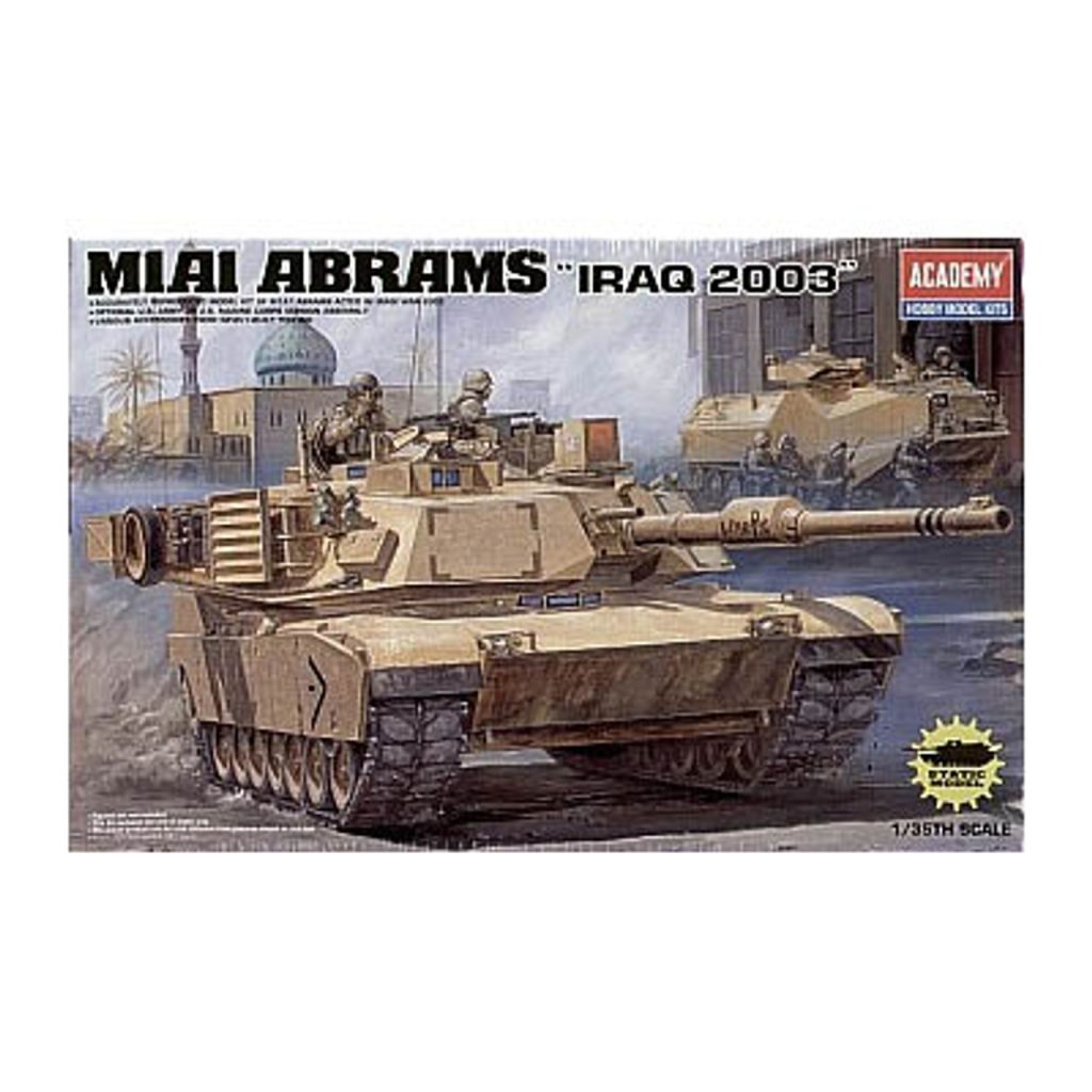 Academy 1/35 M1A1 Abrams Tank w/Aus Decals ACADEMY MODEL KITS – ADF ...