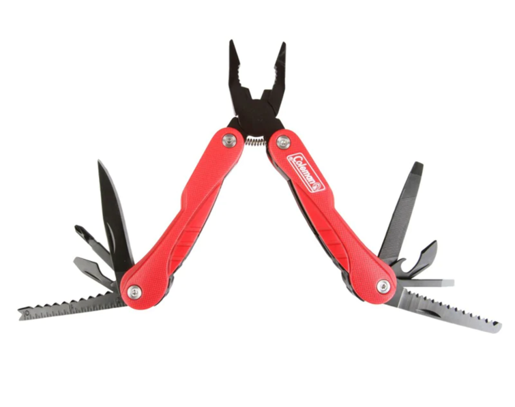 Coleman Rugged 15 in 1 Multi Tool Pliers File Saw Bottle Opener ...